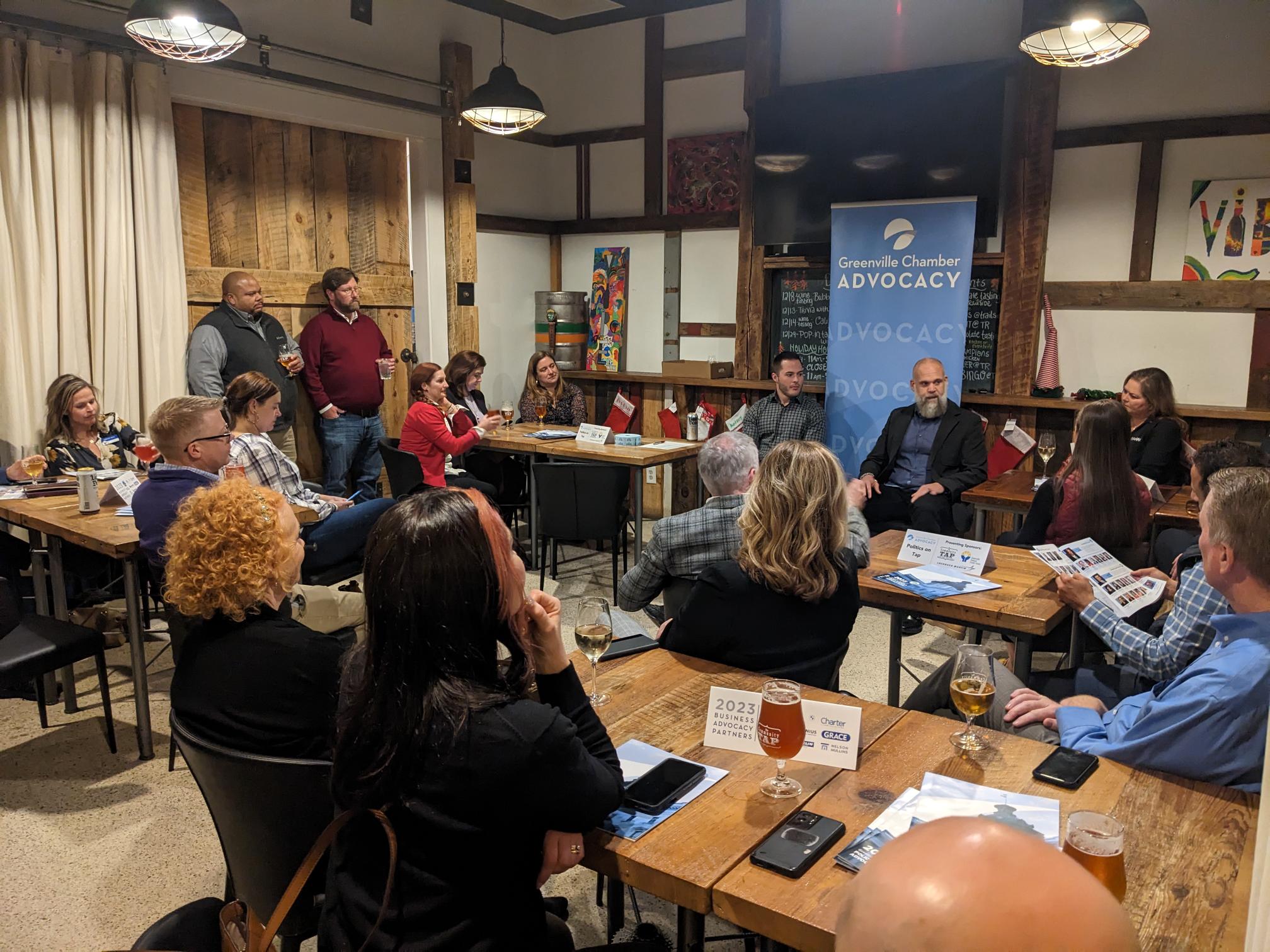 Benton Blount, Joey Russo Speak at First Politics On Tap of 2023 ...